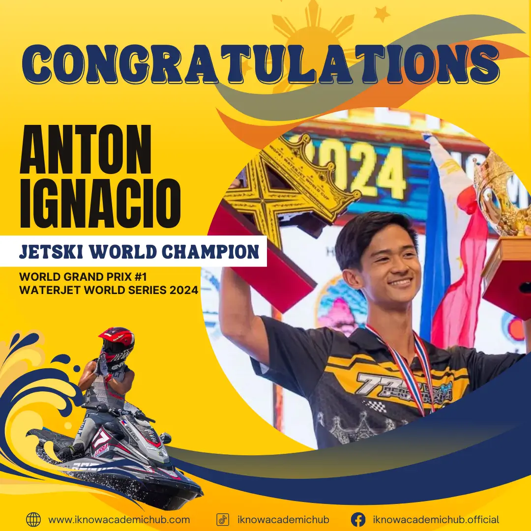 Congratulations Anton! You made us proud!