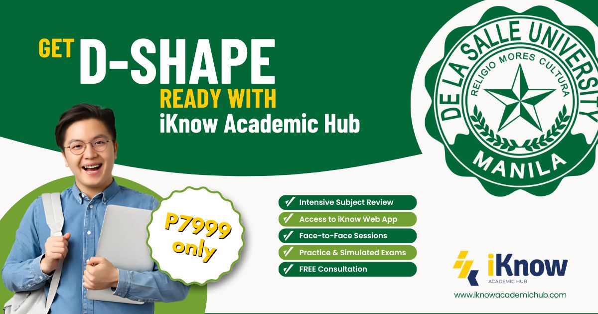 iKnow Academic Hub DSHAPE Review Program 2025