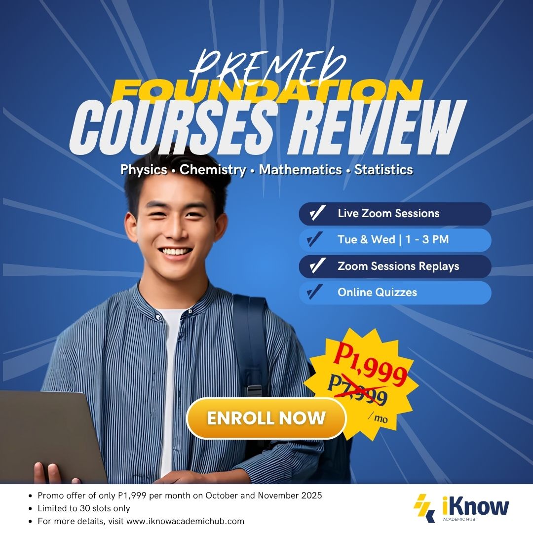PREMED Foundation Courses Review | iKnow Academic Hub