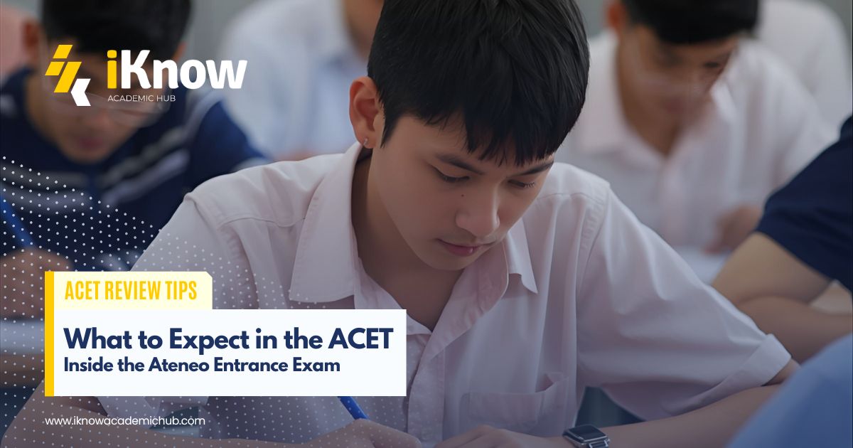 What to Expect in the ACET: Inside the Ateneo Entrance Exam