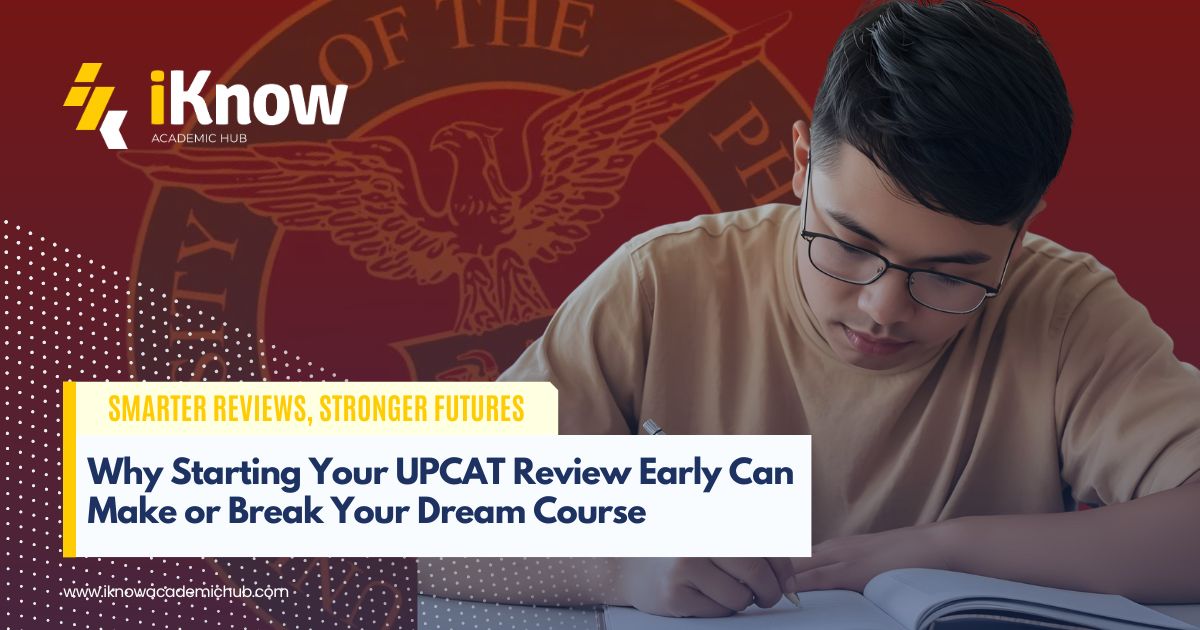 Start Your UPCAT Review Early for Success